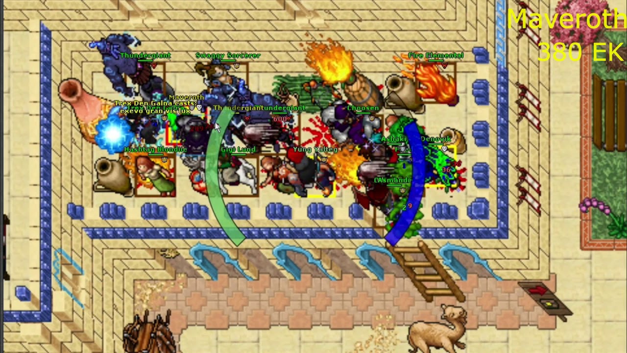 Tibia (Supremacy) PK Antica - YouTube