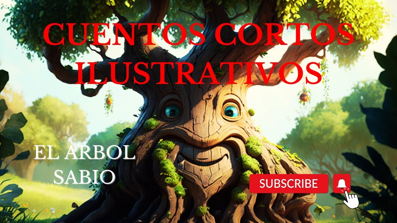 📚CUENTOS CORTOS COLORIDOS - EL ARBOL SABIO - YouTube