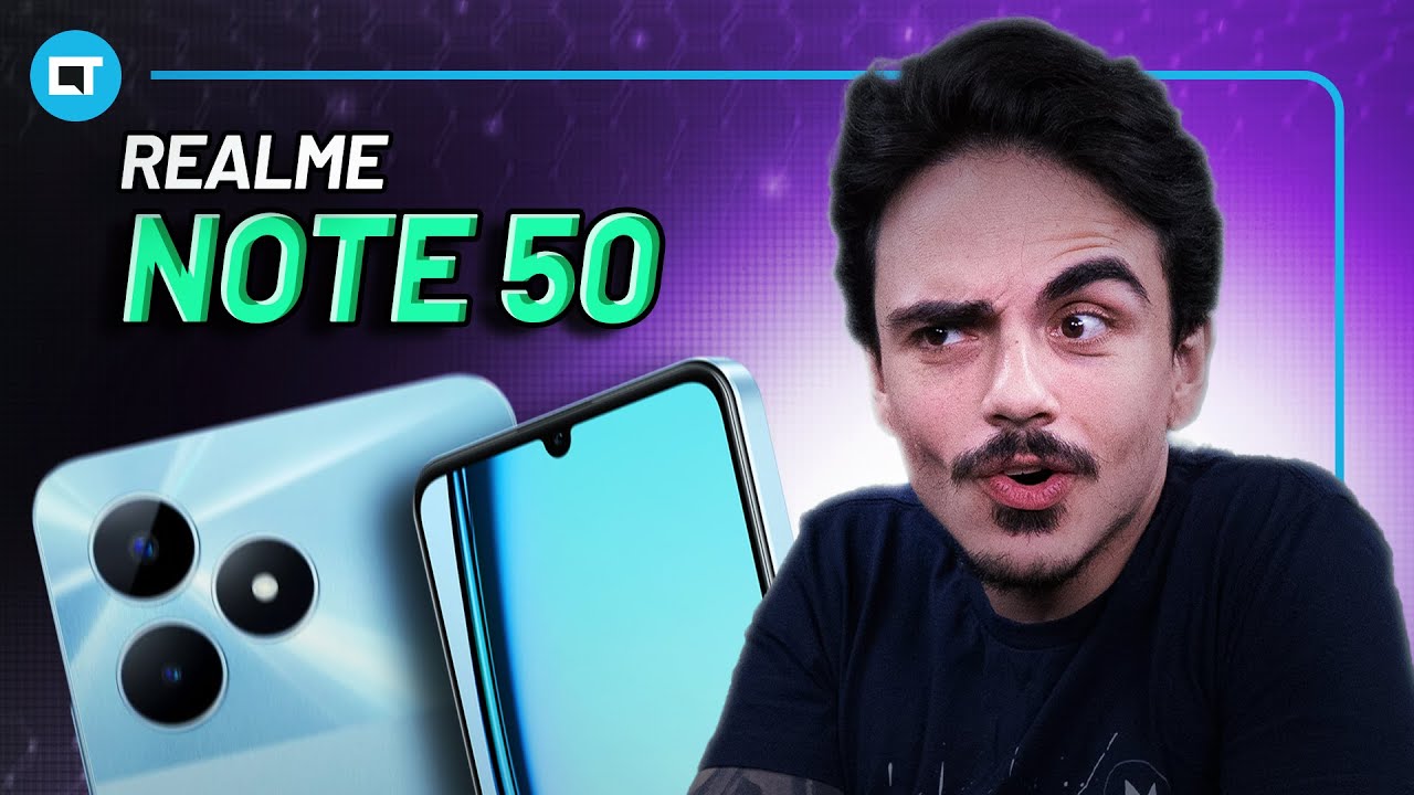 Realme Note 50 | Cara de iPhone, alma de Android, quase um celular custo-benefício básico - YouTube