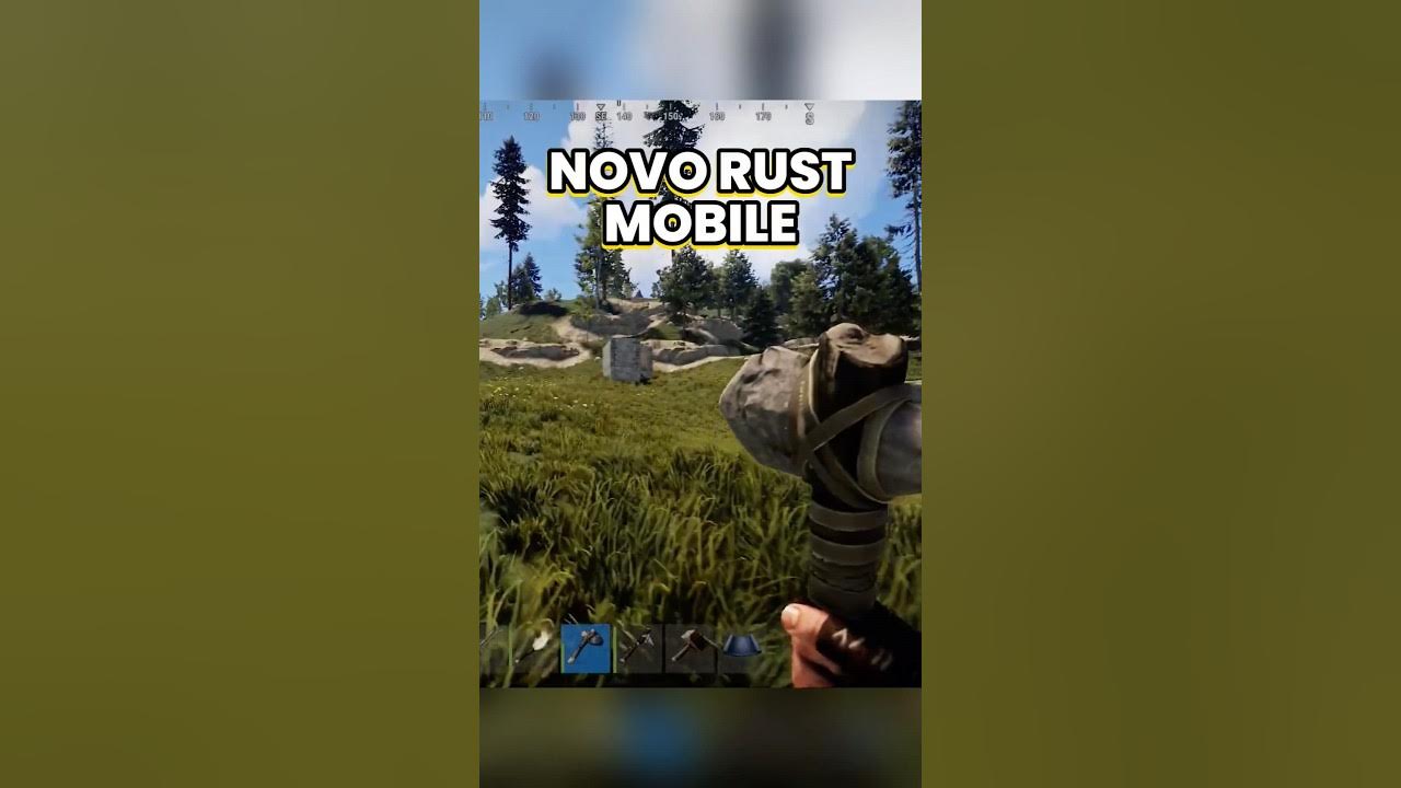 NOVO RUST MOBILE OFICIAL #rustmobile #rustgame - YouTube