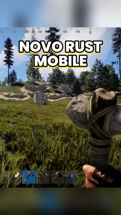 NOVO RUST MOBILE OFICIAL #rustmobile #rustgame - YouTube