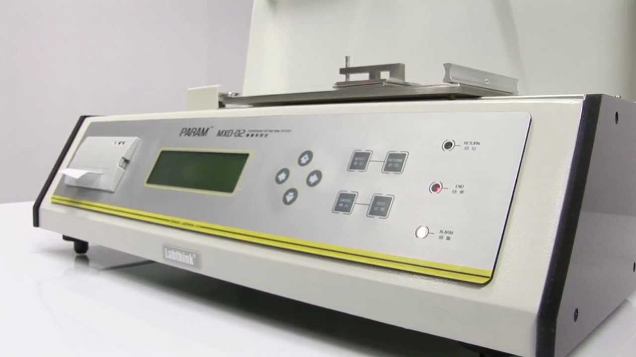 Coefficient of Friction Test of Textile Material on MXD 02 by Labthink ...