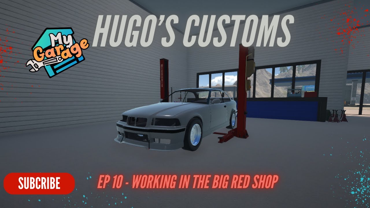 My Garage: EP 10 - Working in the Big Red Shop - YouTube