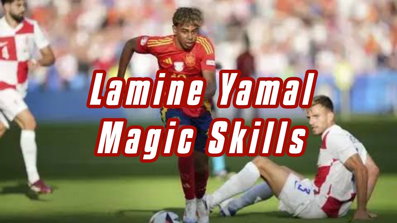 Lamine Yamal Dribling dan skills - YouTube