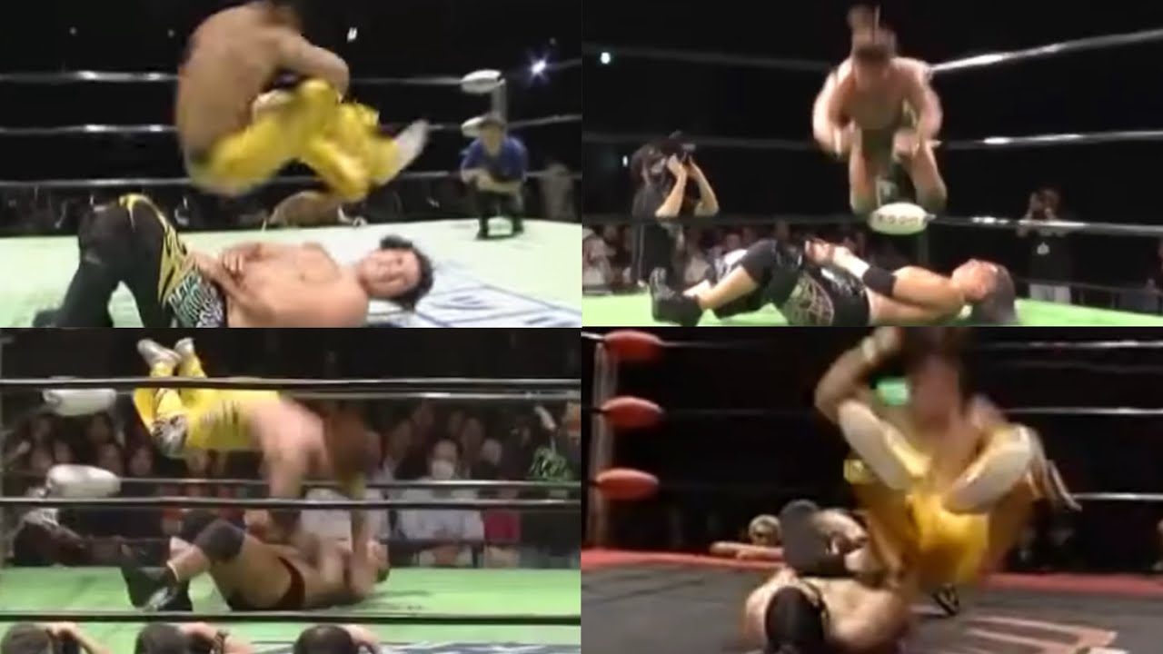 Taiji Ishimori - Superstar Elbow and 450 Splash compilation - YouTube