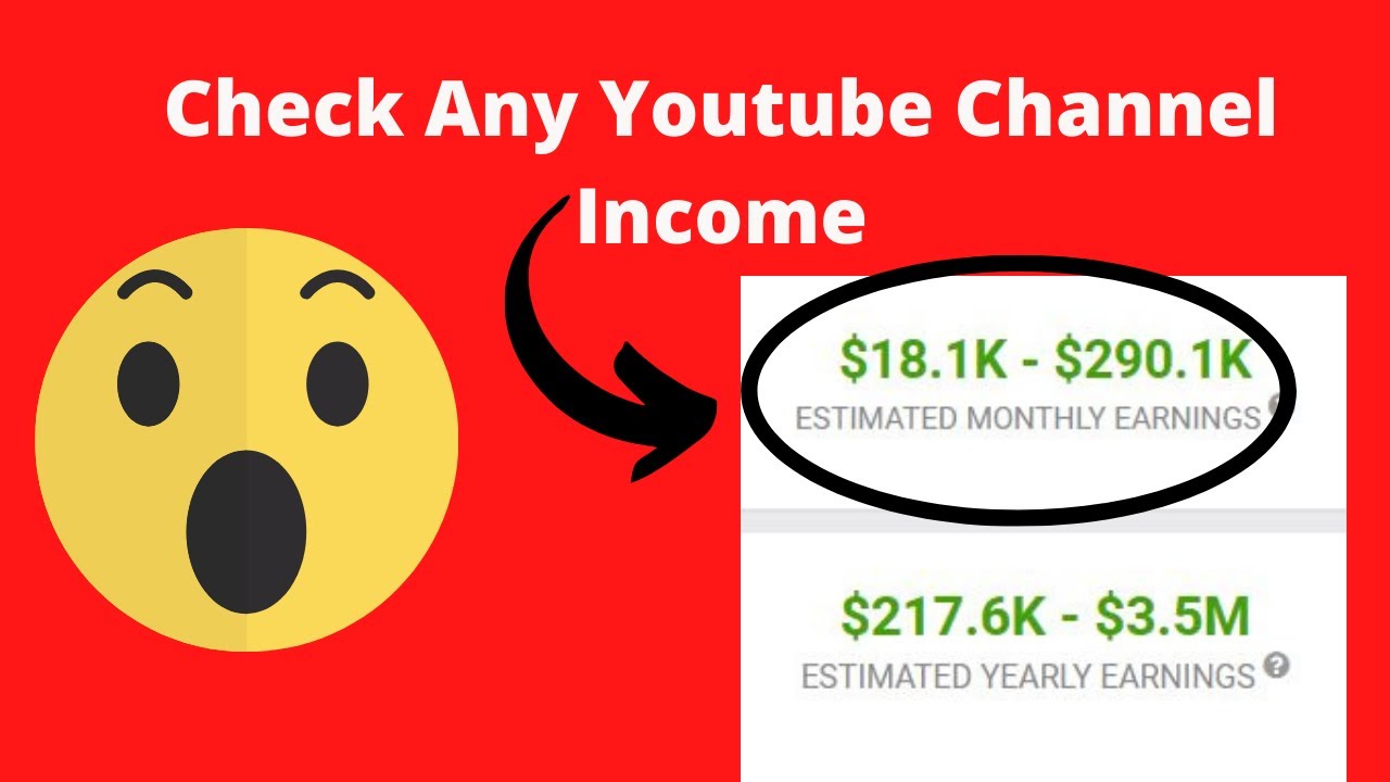 How to find the Income of Youtube Channel | New Tutorial | 2021| - YouTube