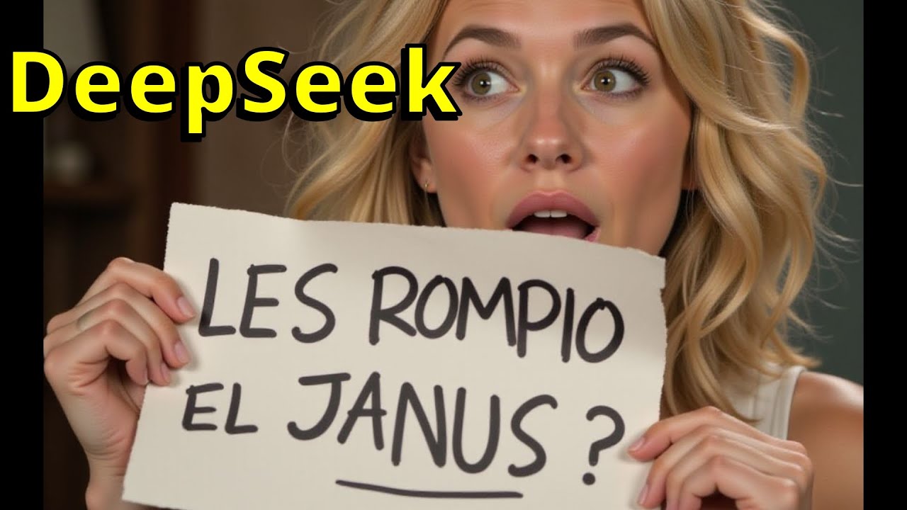 DeepSeek sacó su modelo para generar imagenes: Janus - YouTube
