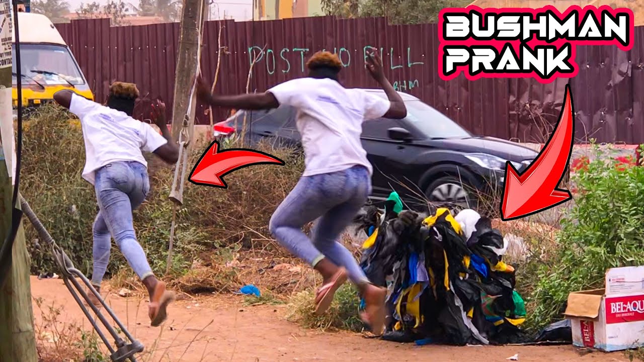 THE ULTIMATE Bushman Prank Ever😆Baddest Reactions !! - YouTube