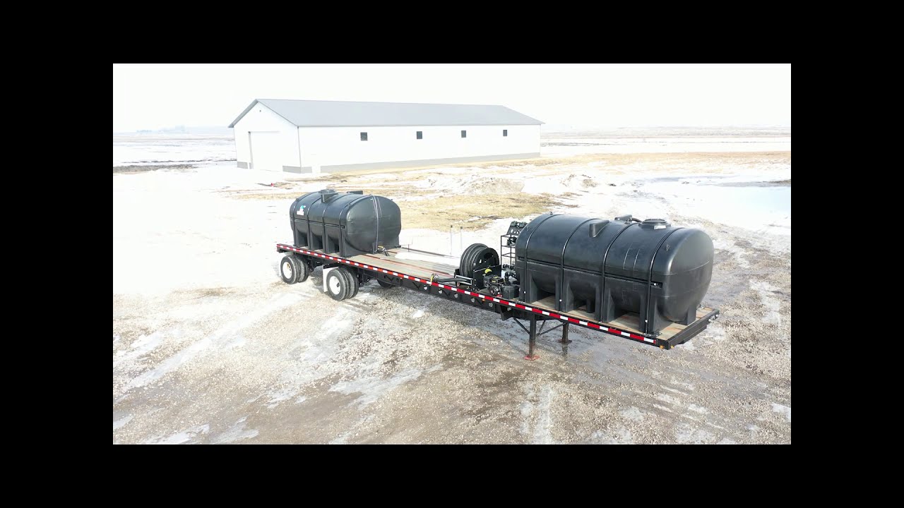 Custom Built Spray Tenders - YouTube