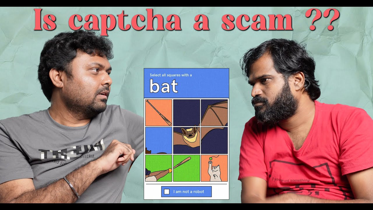 CAPTCHA is a scam ?? - YouTube