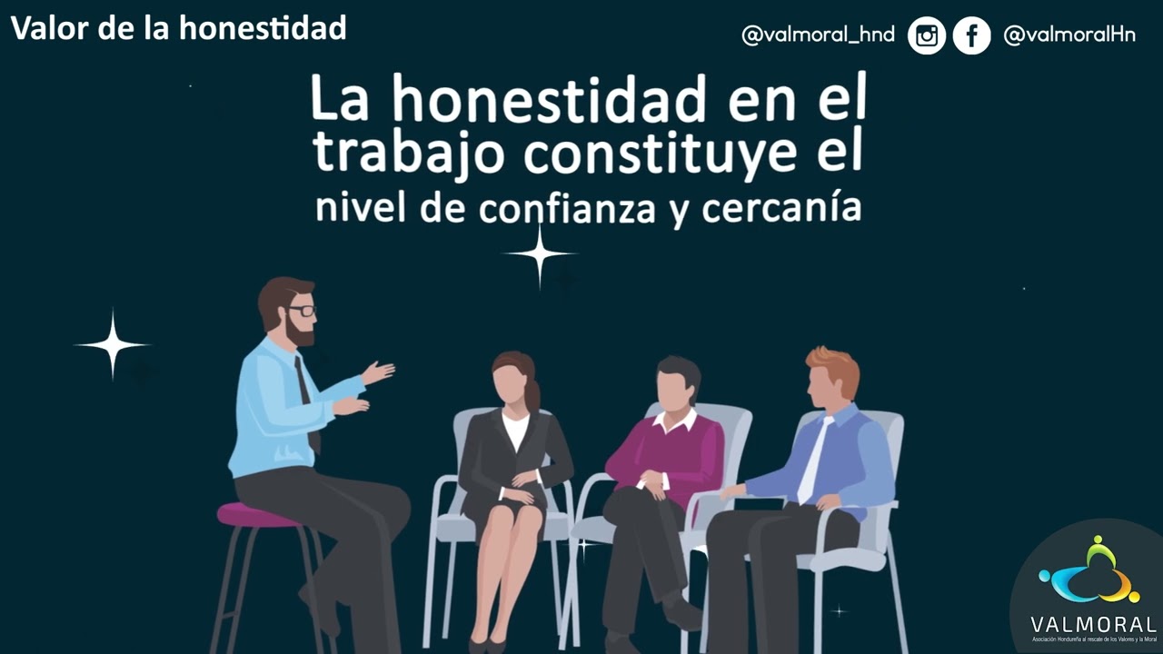 Honestidad Valor Youtube