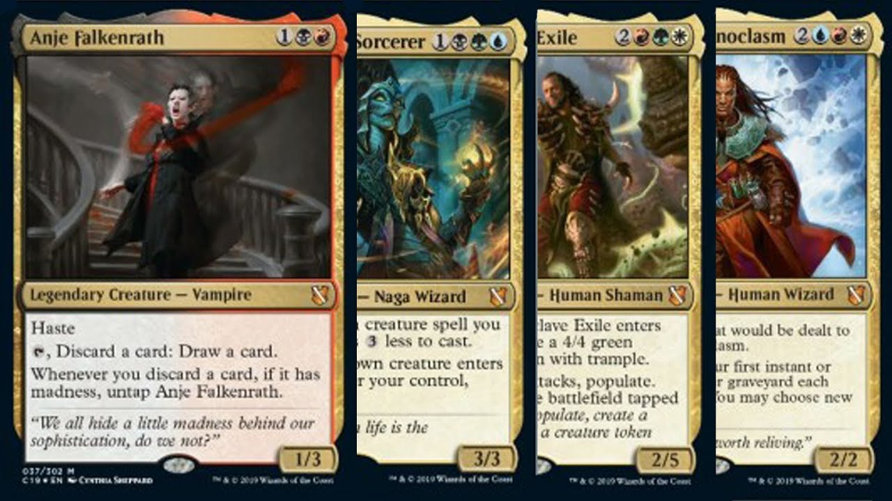 Commander 2019 Spoilers - Part 1 - Meet the Commanders - YouTube