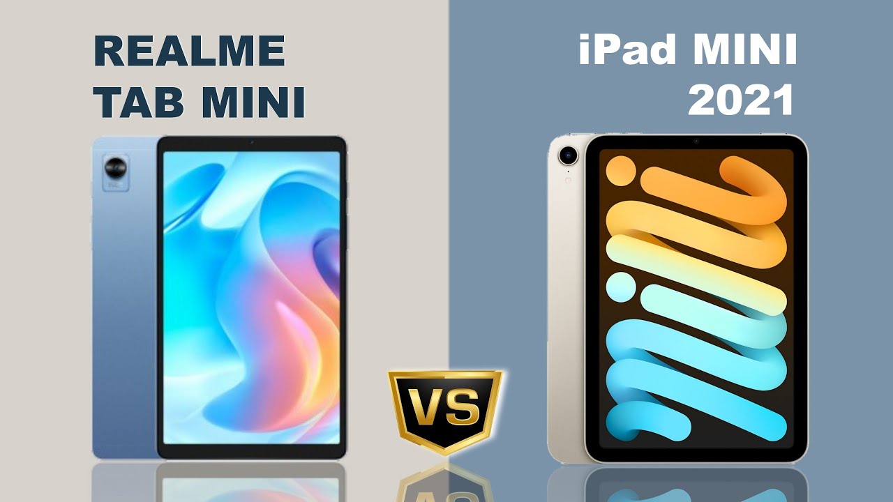 Realme Pad Mini Vs iPad Mini 2021 - YouTube
