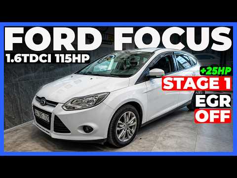 Ford Focus 1.6 TDCI Stage 1 + EGR Çözümü! Performans Patladı 🚀