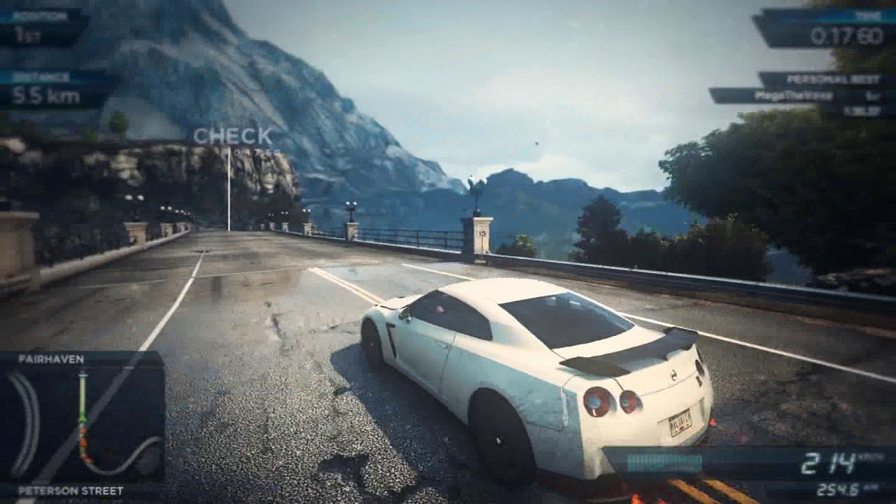 Nissan GTR r35 in 3 NFS Games - YouTube