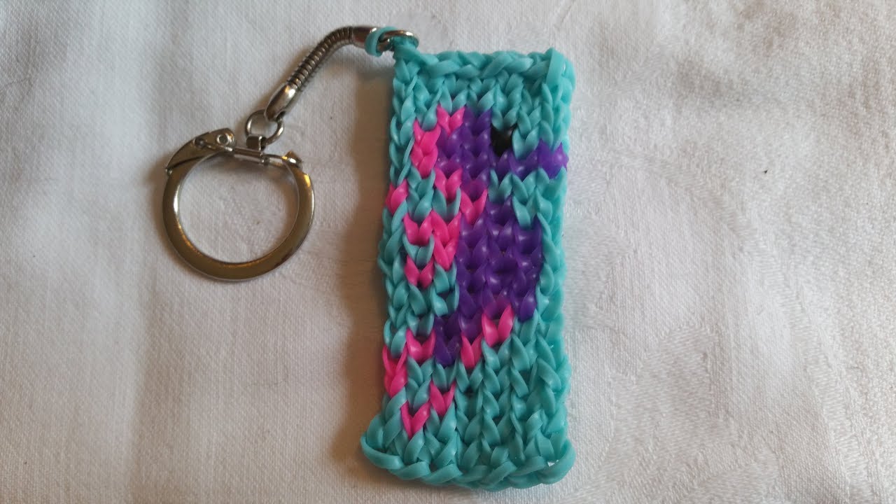 Rainbow loom: label zeepaardje loom en alpha loom seehorse pattern ...
