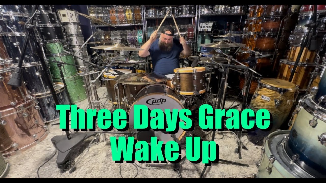 Three Days Grace Wake Up Drum Cover - YouTube