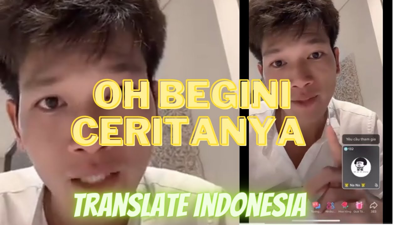 TRANSLATE LIVE TINTIN - Oh Begini Ceritanya - YouTube