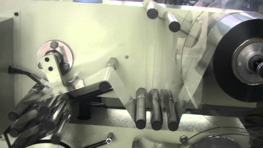 chocolate and candy double twist wrapping machine - YouTube