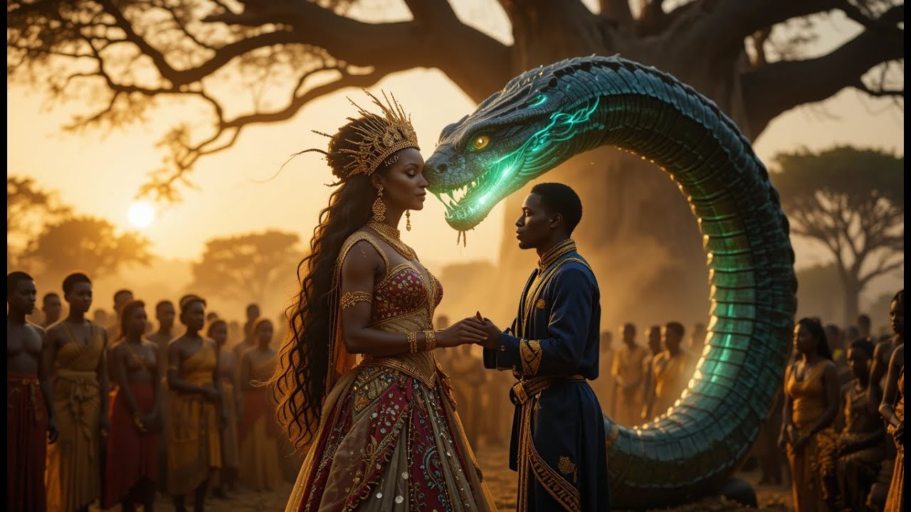 Bride Transforms Into a Snake on Her Wedding Day | African Folktale # ...