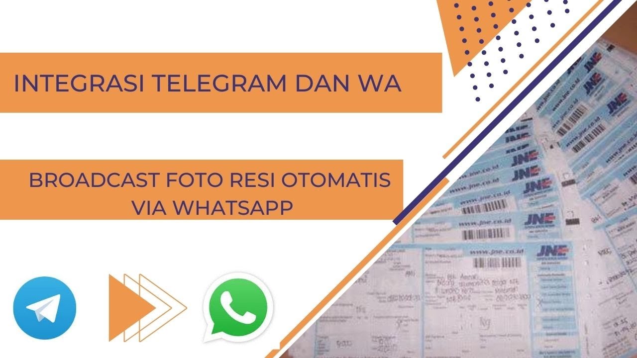 Broadcast Otomatis file resi via bot whatsapp -- RESI BOT - YouTube