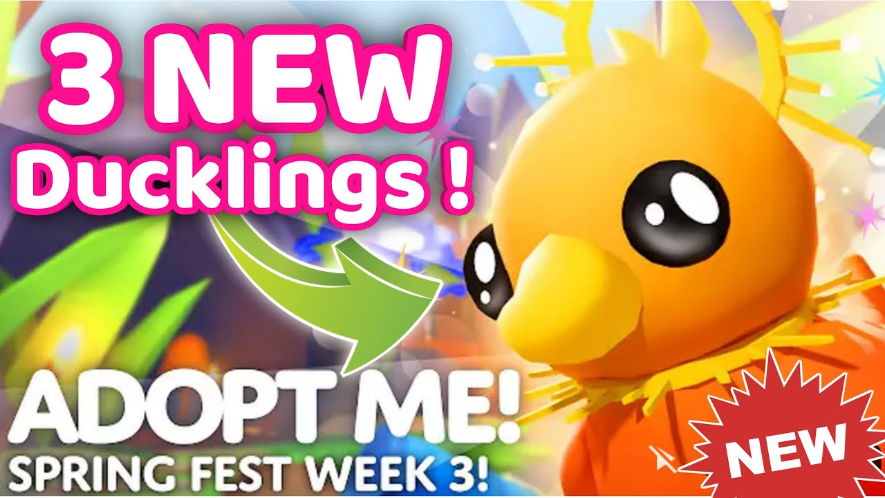 Springfest Ducklings ! Springfest Week 3 in Adopt Me! - YouTube