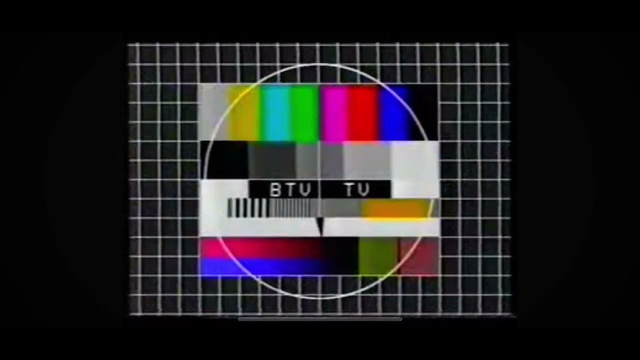 BTV 6 Ballarat TV Test Card (1987) - YouTube