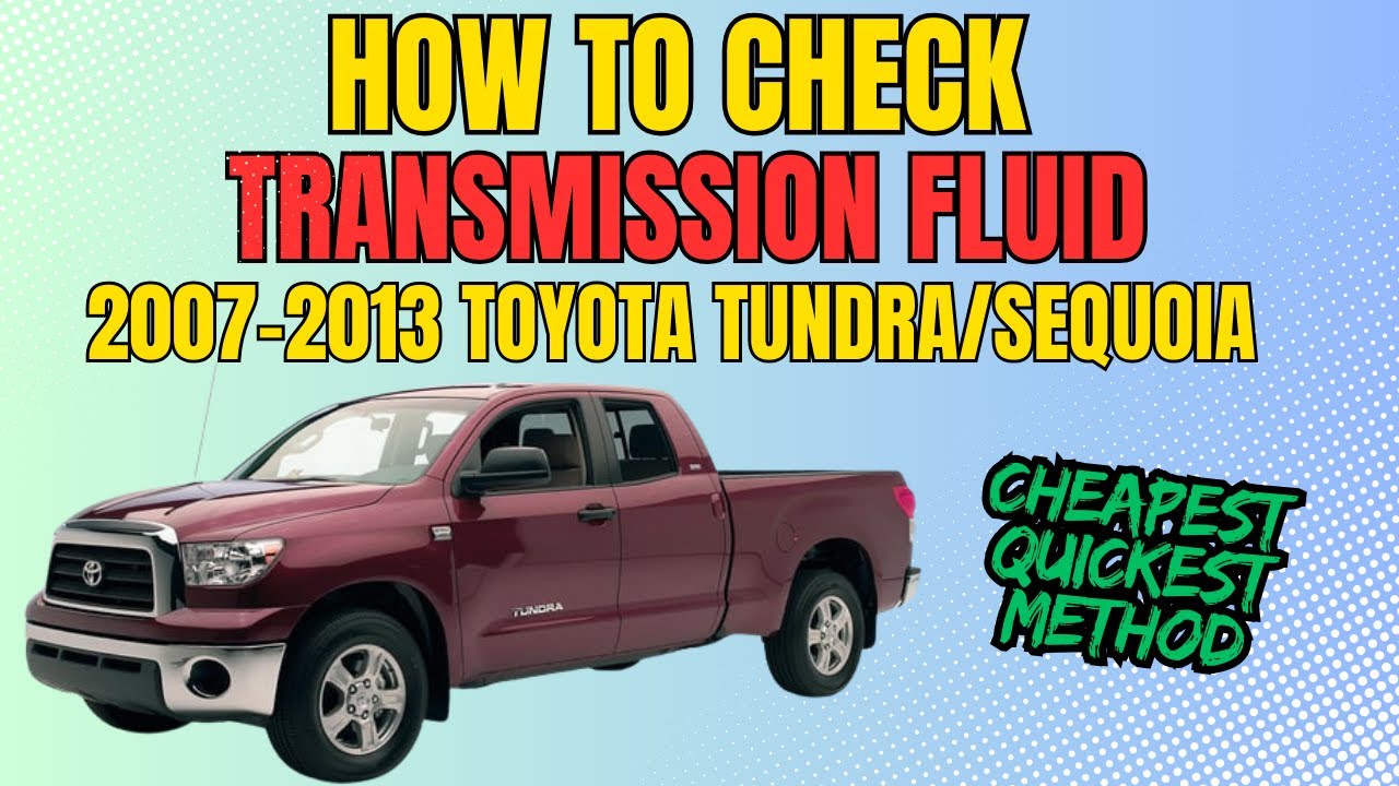 How to check, add, or drain and fill the transmission fluid on a 2008 ...
