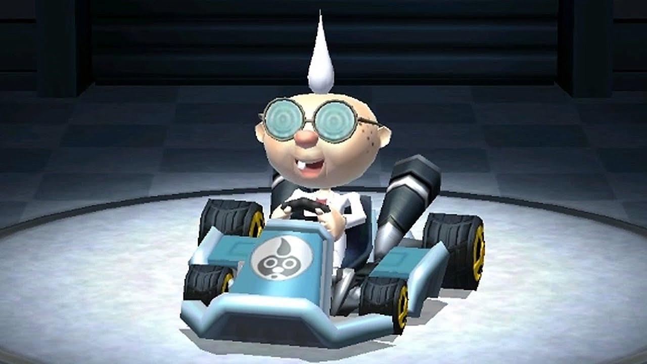 E. Gadd Character - Mario Kart 7 - YouTube
