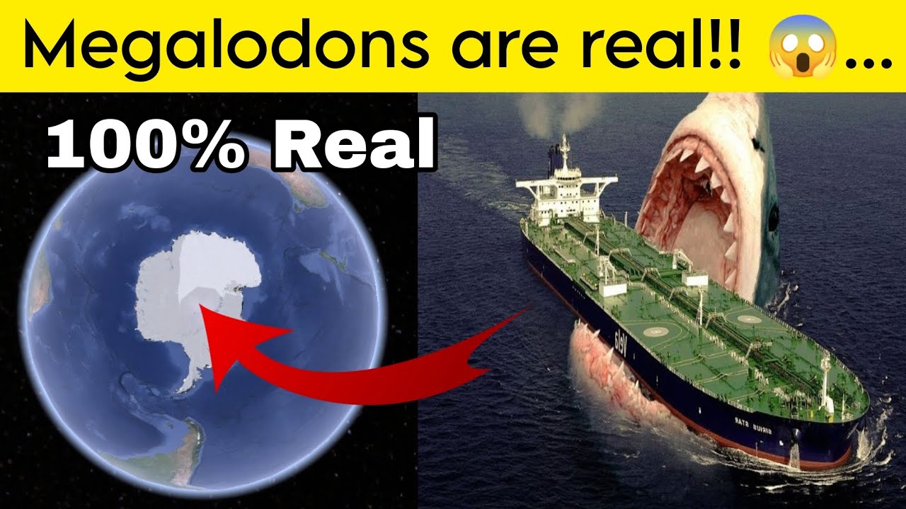 Megaladons are real!!...😱🦈 on google earth 🌐🌍....#subscribe # ...