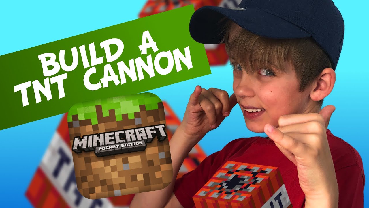 Kaboom! How to create an infinite TNT Cannon in Minecraft PE! - YouTube