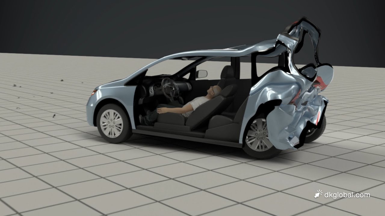 Speeding Semi Crumples University Professor’s Minivan in Rear-End ...