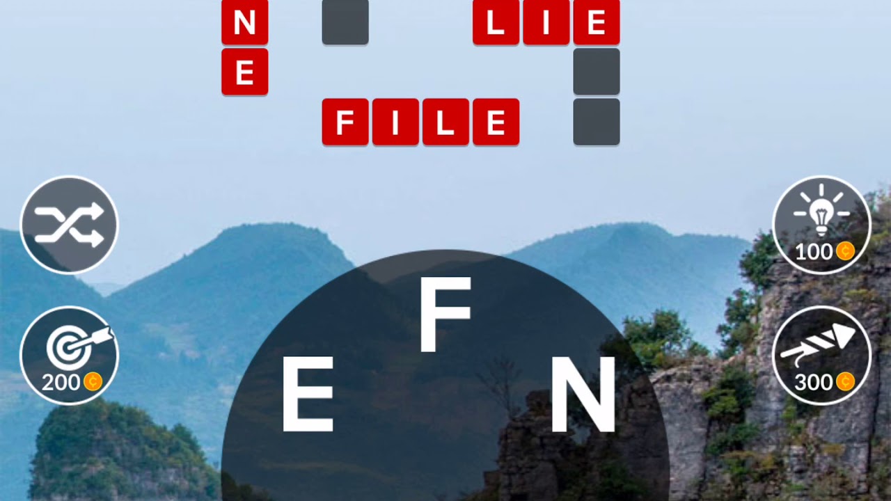 Wordscapes Level 3822 Answers - YouTube