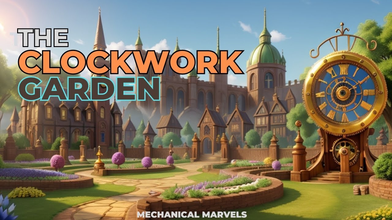 Mechanical Marvels: Discovering 'The Clockwork Garden #kidsstories ...