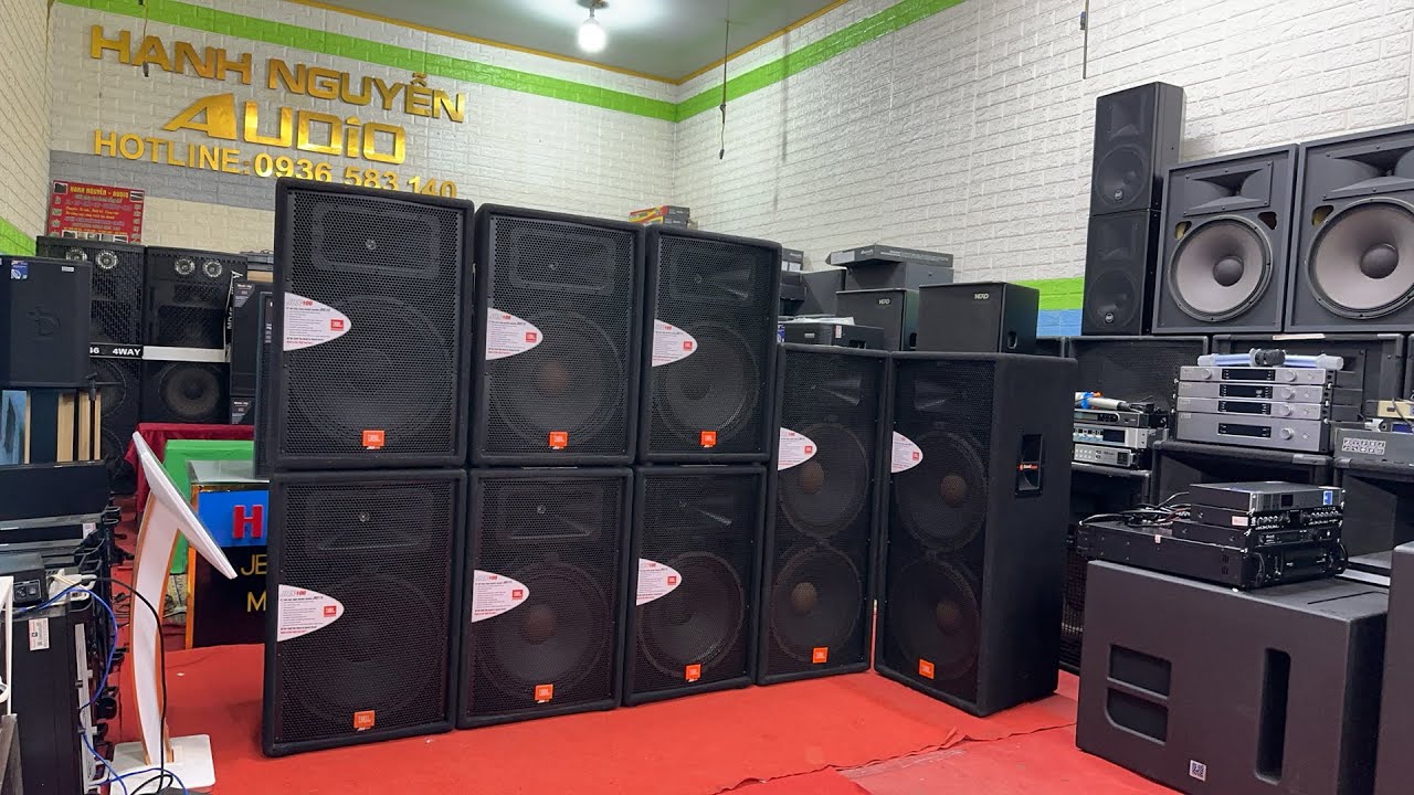 Loa JBL 115. SF 25. Loa Motivity MTV 12. Peavey Sp 2G - YouTube
