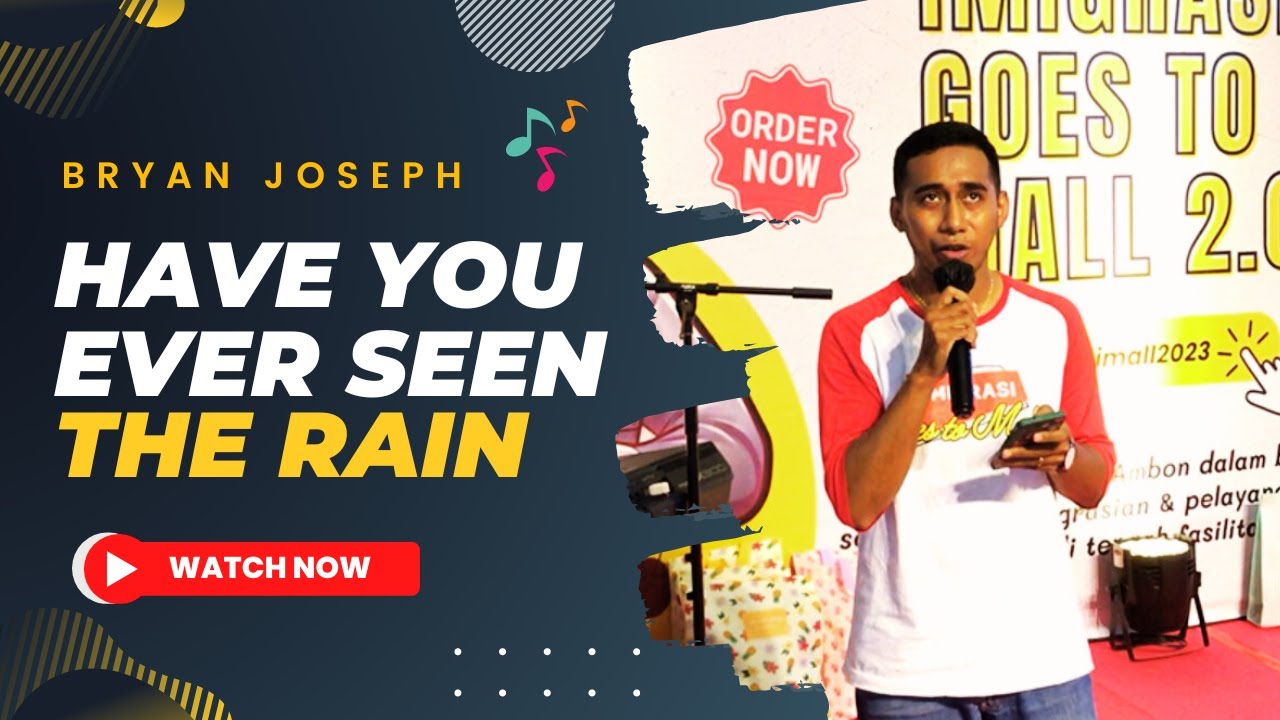 Have You Ever Seen The Rain | Live Bryan Joseph - Imigrasi Goes To Mall 2.0 - YouTube