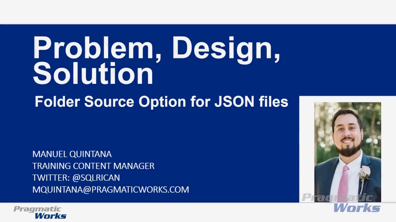 Power BI - Problem, Design, Solution (Folder Source Options for JSON ...