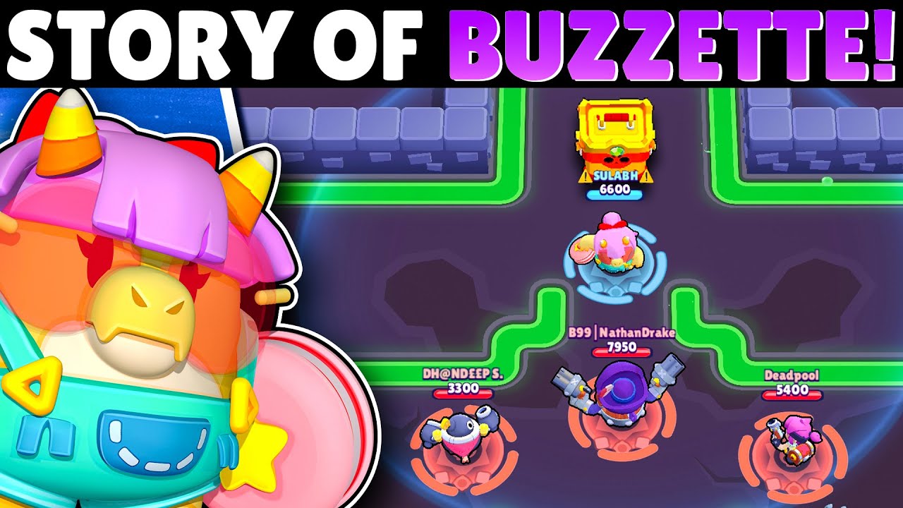 Story of Buzzette & The Omega Box! | Brawl Stars Story Time - YouTube