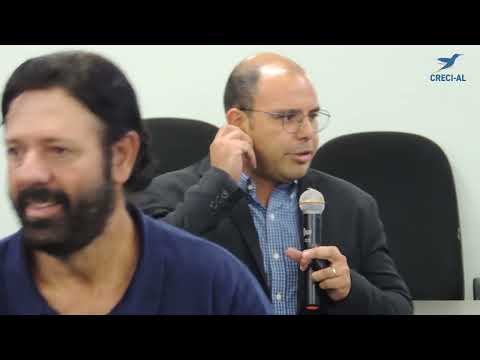 Qualificação dos Corretores promovida pelo Creci AL, palestra com Marcosuel   O Mercado não Suporta