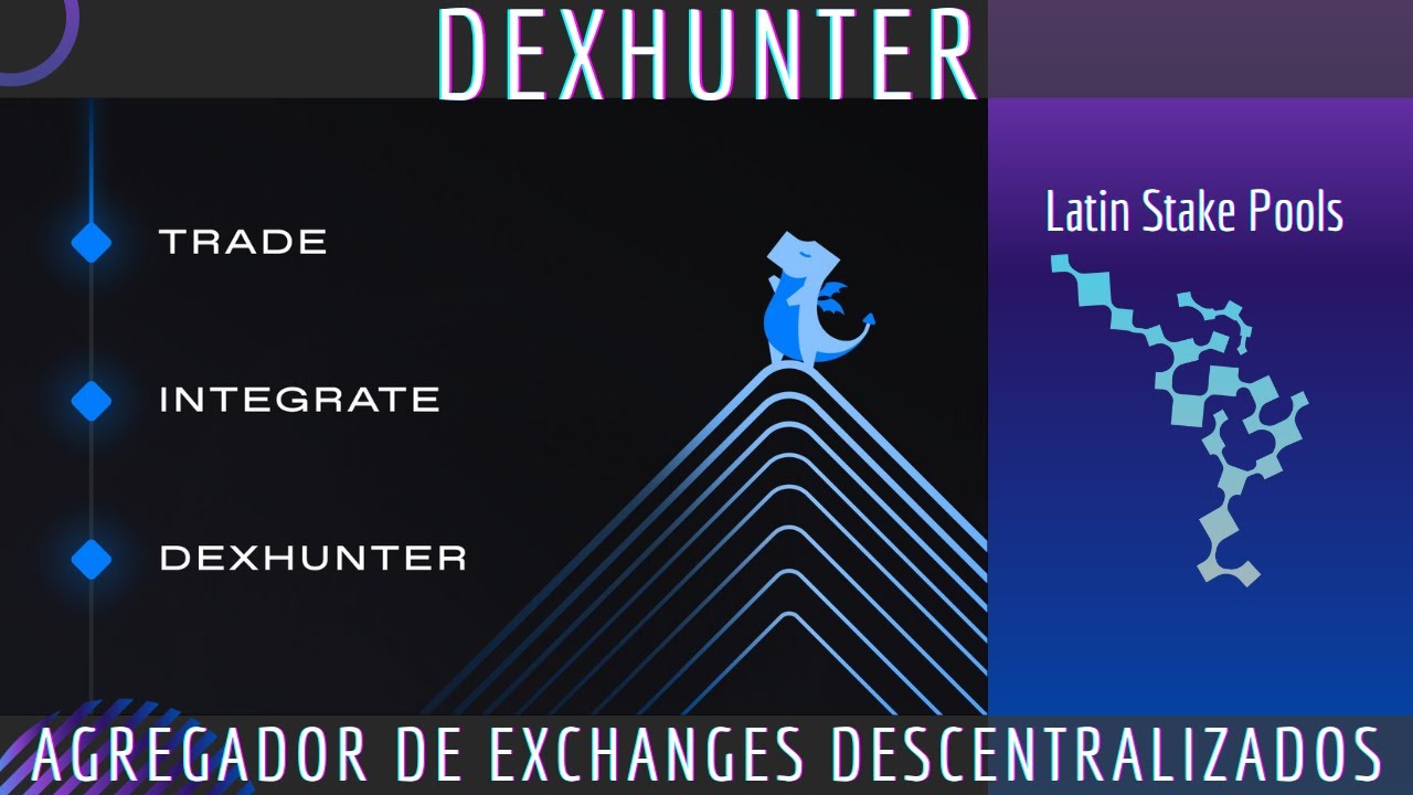 DeFi | DexHunter: Nuevo Agregador de Exchanges en #Cardano - YouTube