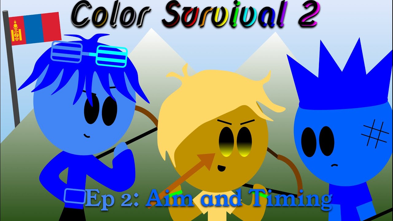 Color Survival 2 Day 2: Aim n Timing - YouTube