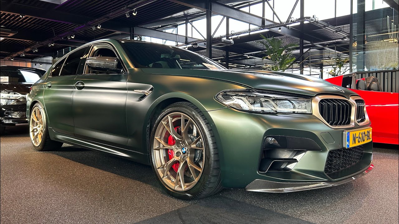 BMW M5 CS 2021 met 636PK - YouTube