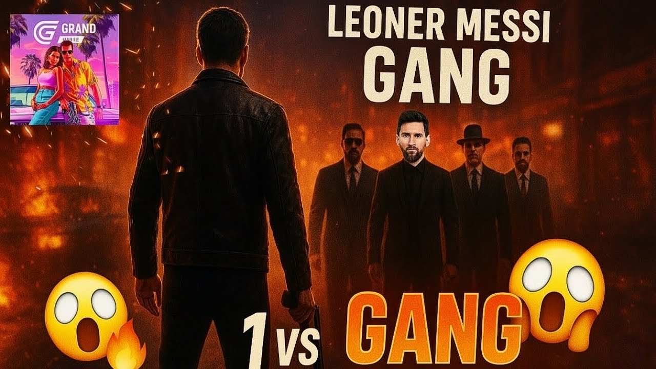 I Solo Attacked 💀 the Leoner Messi Gang 💣 || Grand Mobile RP - YouTube