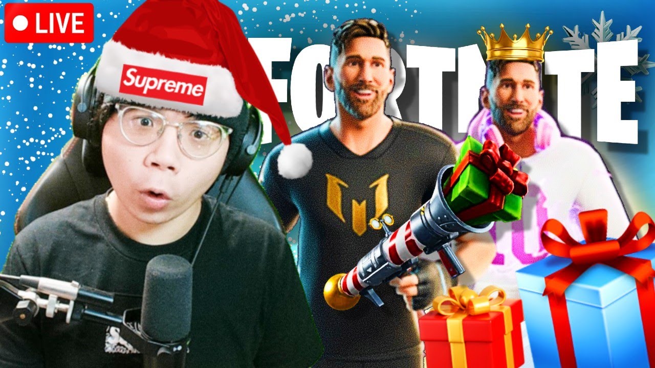 🔴LIVE | BEST ASIAN FORTNITE ZERO BUILD *WINTERFEST* PLAYER | 175 CROWN ...