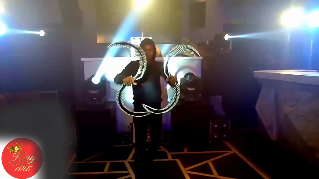 LED props Dance different Art / LED new Art / LED juggling - YouTube