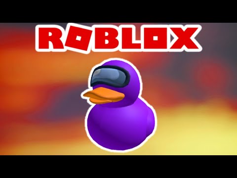 COMO CONSEGUIR Purple SUS Duck COMPLETAMENTE GRATIS - ROBLOX - YouTube