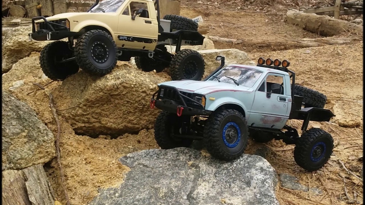 The test session of wplc-14 toyota's , The RTR vs The Kit version ...