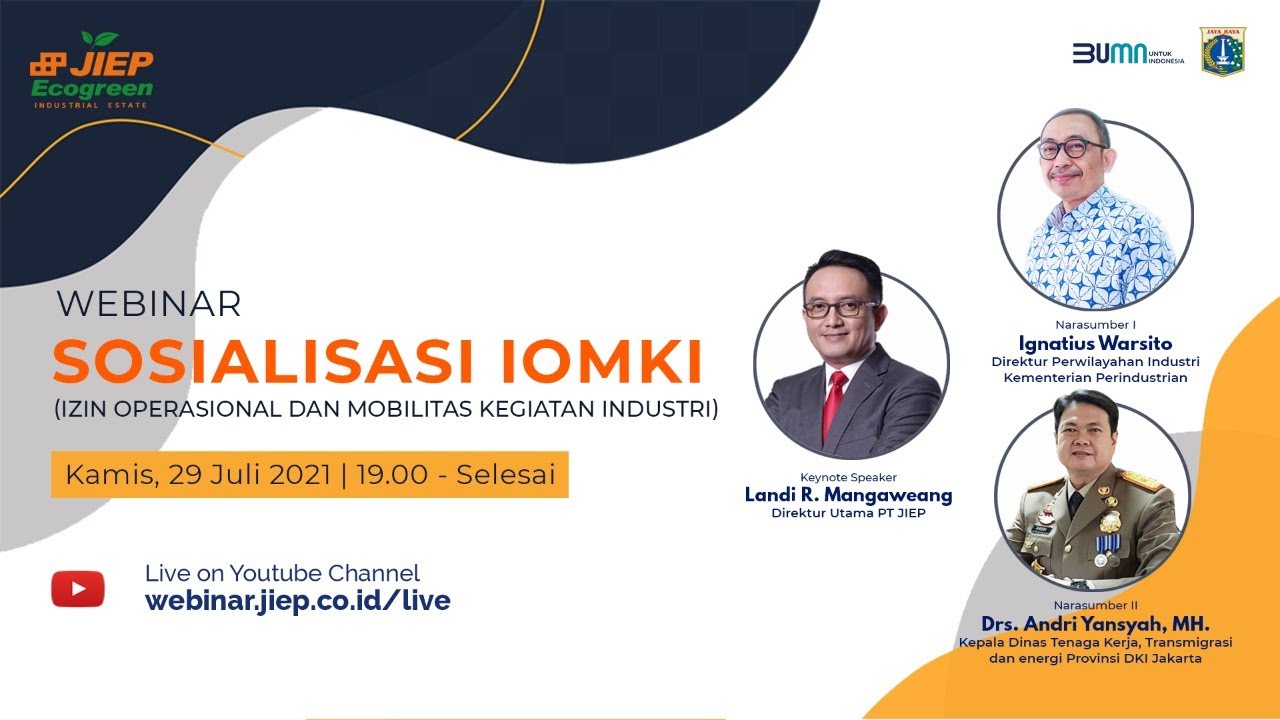 WEBINAR SOSIALISASI IOMKI (Izin Operasional dan Mobilitas Kegiatan ...