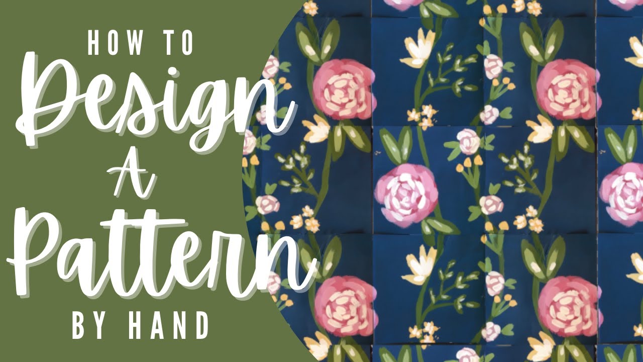 How to Design a Pattern by Hand - YouTube