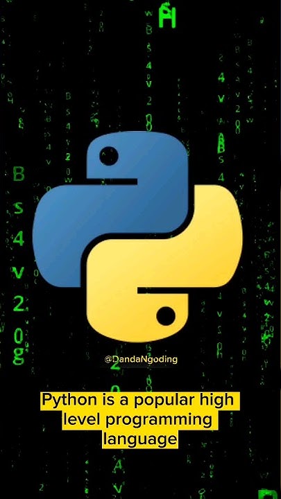 What is Python in 1 minute?! - YouTube